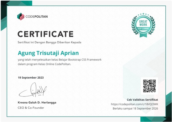 Agung Trisutaji Aprian